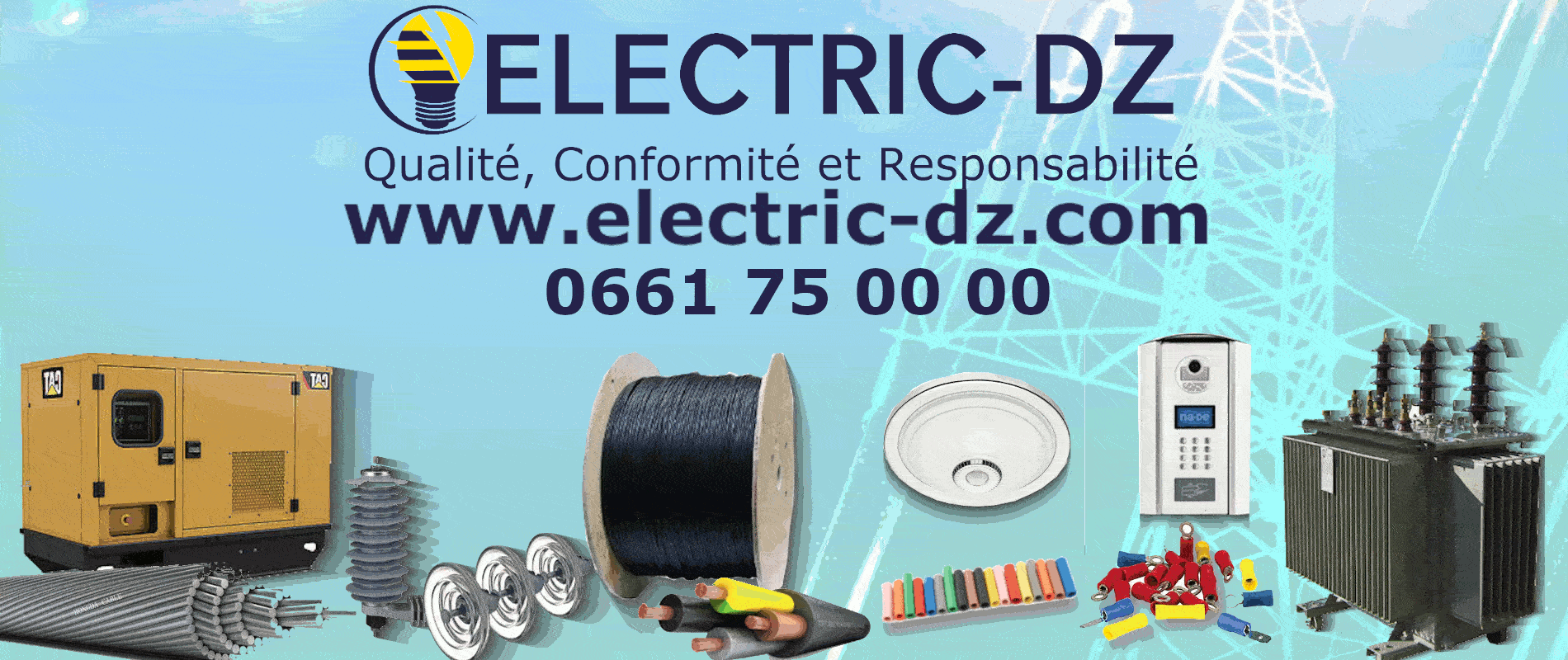 ELECTRIC-DZ est votre fournisseur fiable de matériels électriques